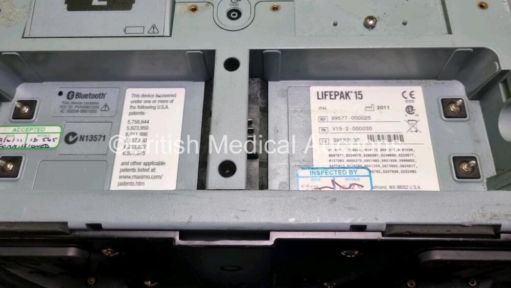 Medtronic Physio-Control Lifepak 15 12-Lead Monitor / Defibrillator ...