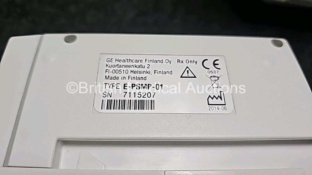 GE Carescape B650 Patient Monitor with E-PSMP-01 Multiparameter Module ...