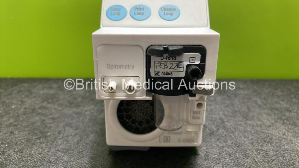 GE Type E-CAiOV-00 Gas Module with Spirometry Option and D-fend Water ...