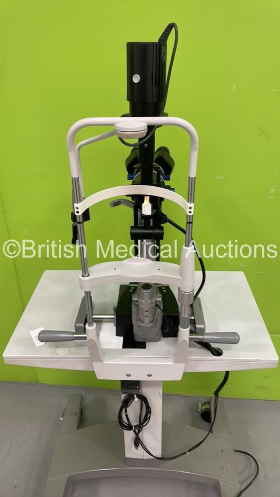 Haag Streit Bern BQ900 Slitlamp on with Binoculars, 2 x 12,5x Eyepieces ...