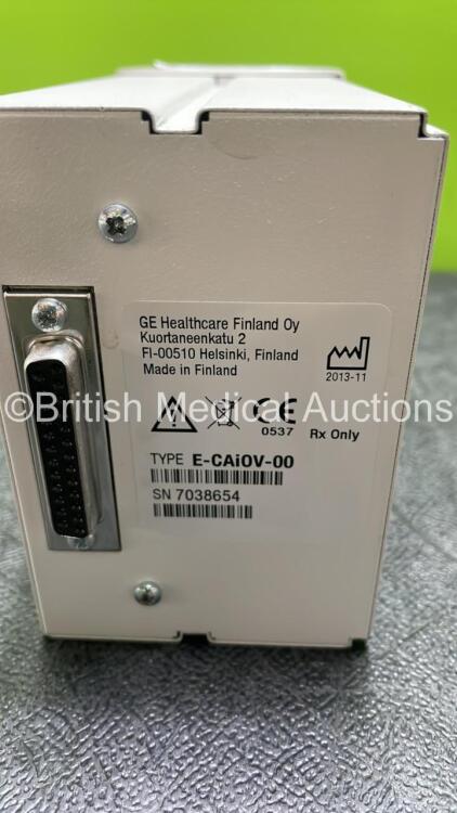 E Type E-CAiOV-00 Gas Module with Spirometry Option and D-fend Water ...