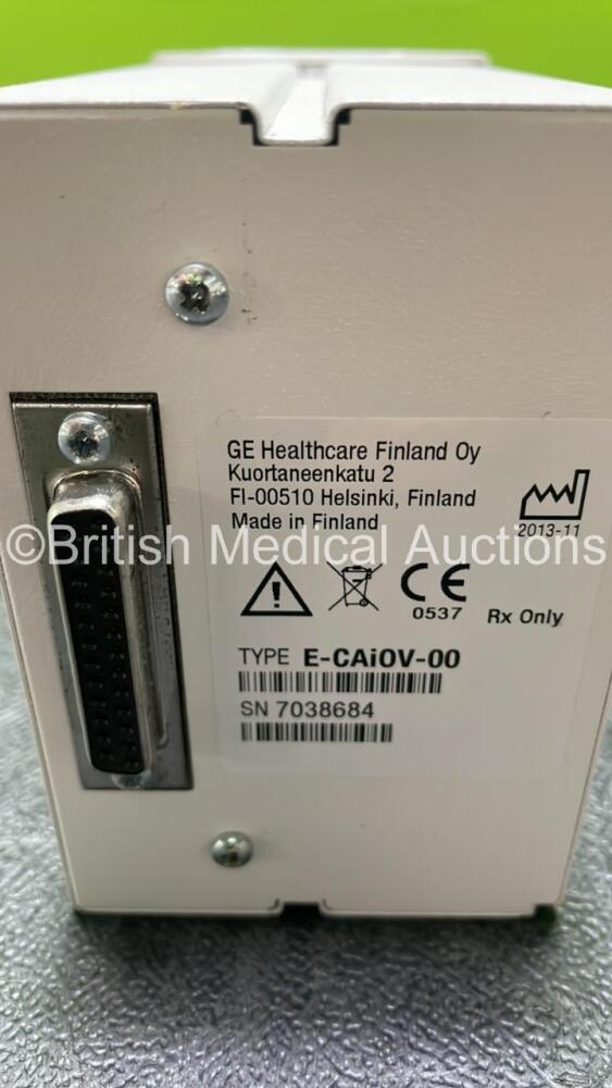 E Type E-CAiOV-00 Gas Module with Spirometry Option and D-fend Water ...