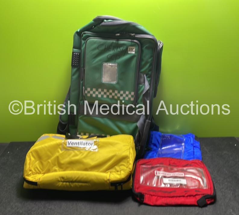 1 x Ambulance / Paramedic Rucksack Bag with 3 x Kit Bags | November ...
