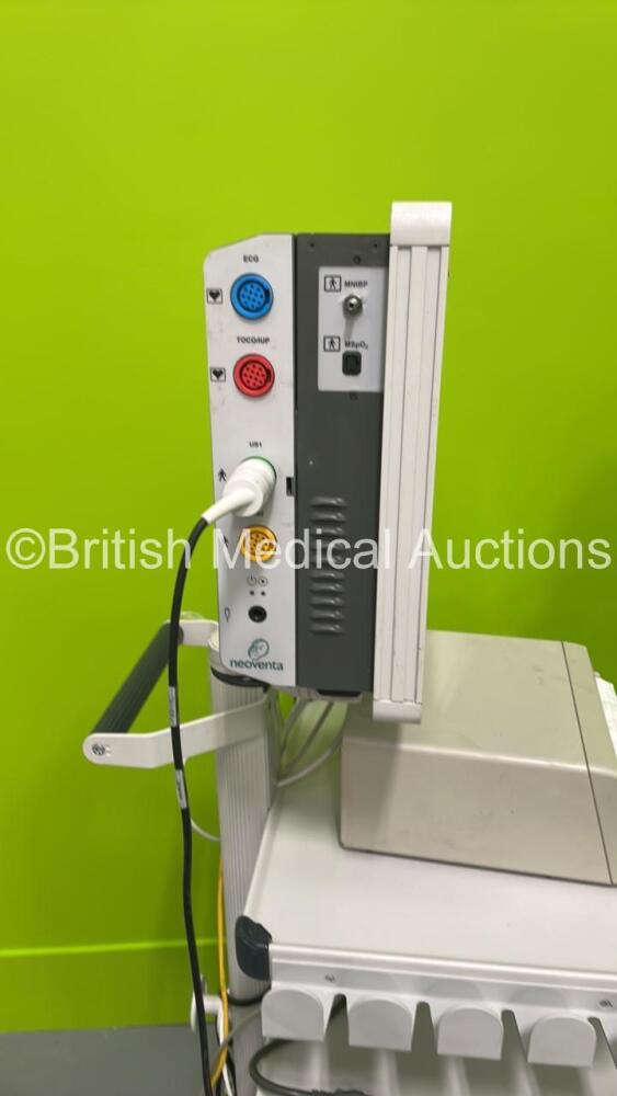 2 x Stan Monitors on Stand with Stan Printers (Both Power Up - Flash ...