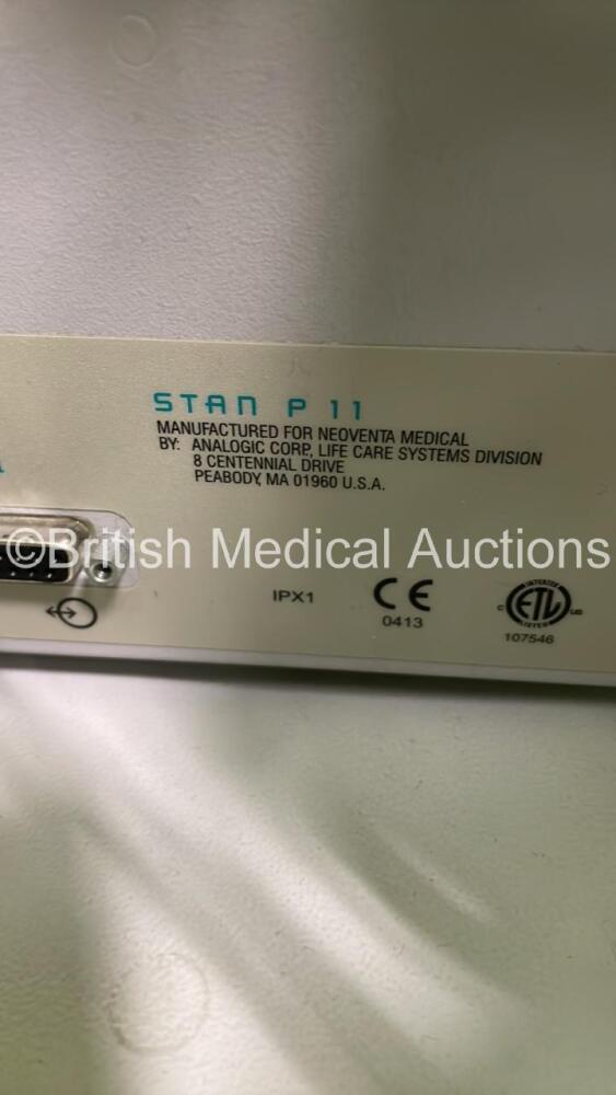 2 x Stan Monitors on Stand with Stan Printers (Both Power Up - Flash ...