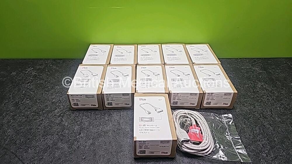 11 x Masimo RD SET Series Patient Cables MD20-12 Ref 4104 | December ...