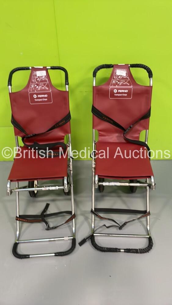 2 x Ferno Compact Evacuation Chairs | December 2023 Ambulance Equipment ...