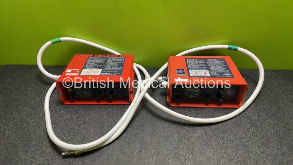 2 x Pneupac paraPAC 2D Ventilators with Hoses | December 2023 Ambulance ...