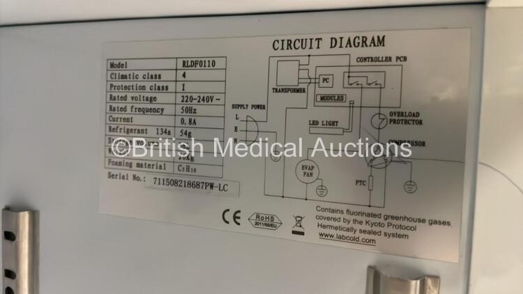 1 x Labcold Medical Fridge and 1 x Lec Pharmacy Fridge (Both Power Up ...