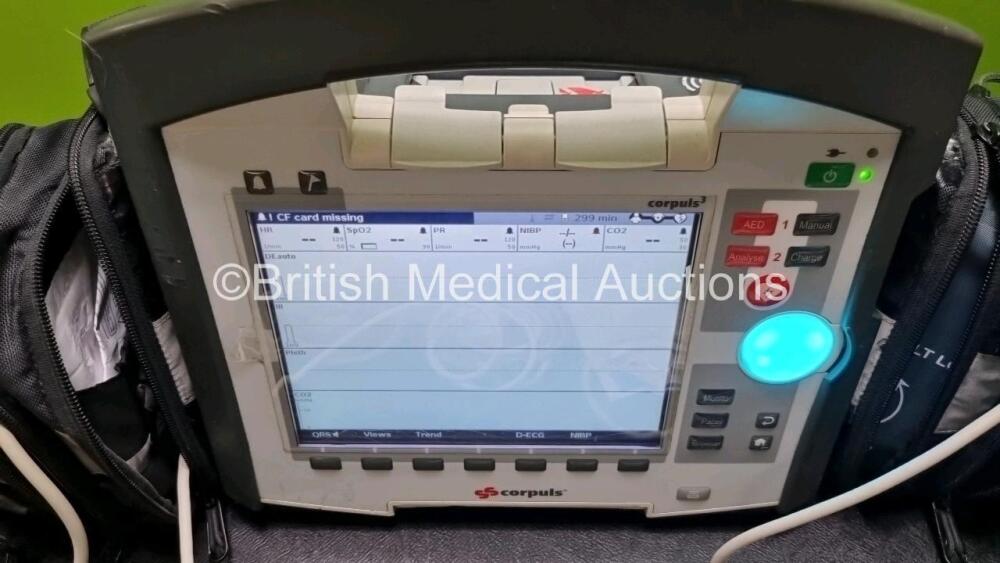 GS Corpuls3 Slim Defibrillator Ref : 04301 (Powers Up) with Corpuls ...