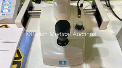 Nidek SL-1800 Ophthalmic Laser System Slit Lamp on Motorized Table with ...