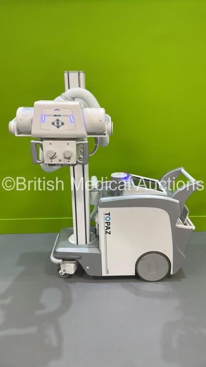 DRGEM Topaz-32D Digital Mobile X-Ray System with DRGEM Wireless Digital ...