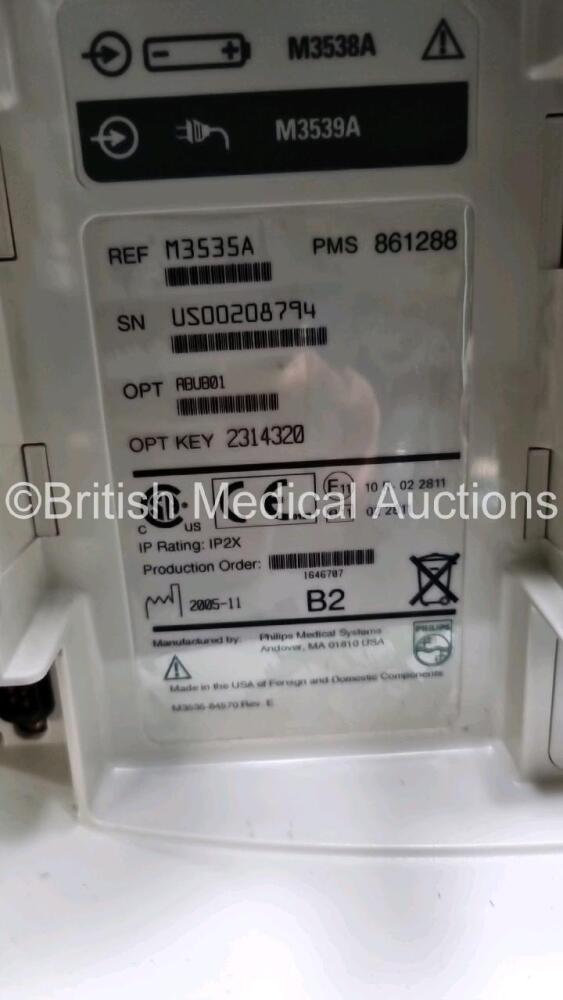 2 x Philips Heartstart MRx Defibrillators (Both Power Up) Including ...