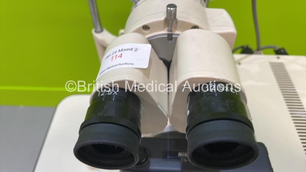 Nikon FS-3V Zoom Photo Slit Lamp on Stand with Binoculars, 2 x 12,5x ...