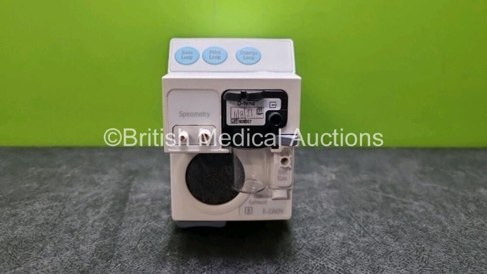 E Type E-CAiOV-00 Gas Module with Spirometry Option and D-fend Water ...