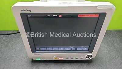 Mindray BeneView T5 Patient Monitor (Powers Up, Damaged Case, Marks on ...