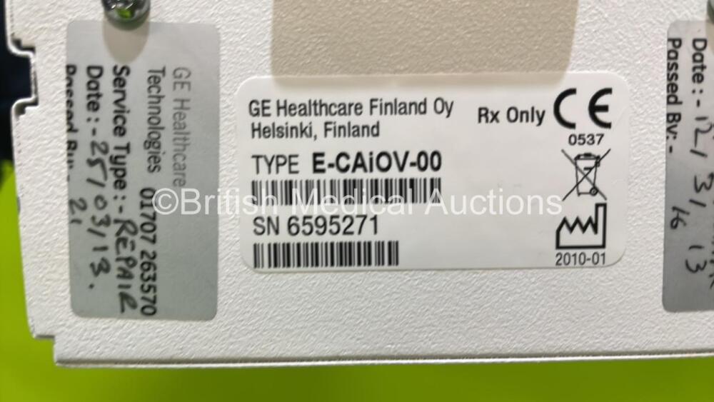 GE Carescape B650 Patient Monitor on Stand with E-PSMP-01 ...