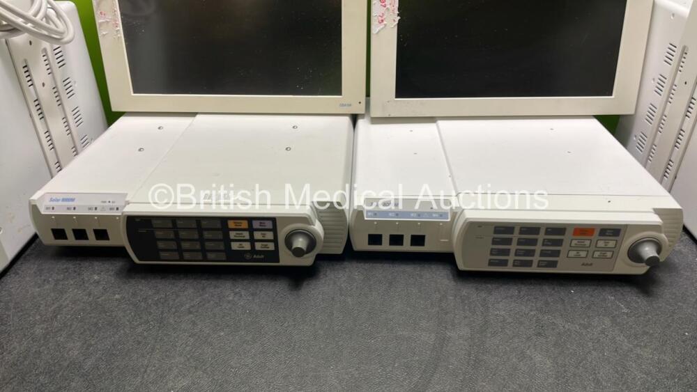 GE Job Lot Including 2 x GE TRAM-RAC 4A Module Racks with 2 x Gas ...