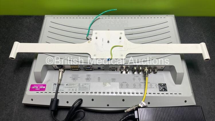 ConMed Linvatec Ref VP4726F 26 Inch HD 1080p Monitor with Power Supply ...