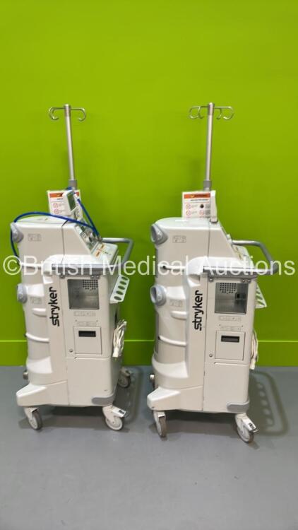 2 x Stryker Neptune 2 Ultra High Vacuum / High Flow Continuous Surgical ...