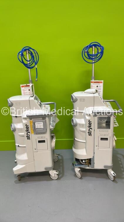 2 x Stryker Neptune 2 Ultra High Vacuum / High Flow Continuous Surgical ...