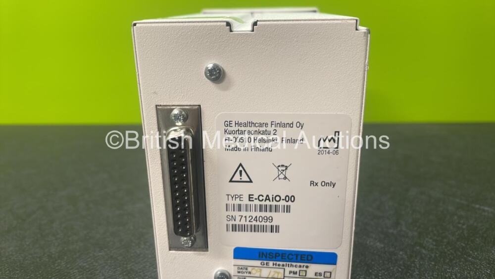 GE Type E-CAiO-00 Gas Module with D-fend Water Trap *Mfd 2014 ...