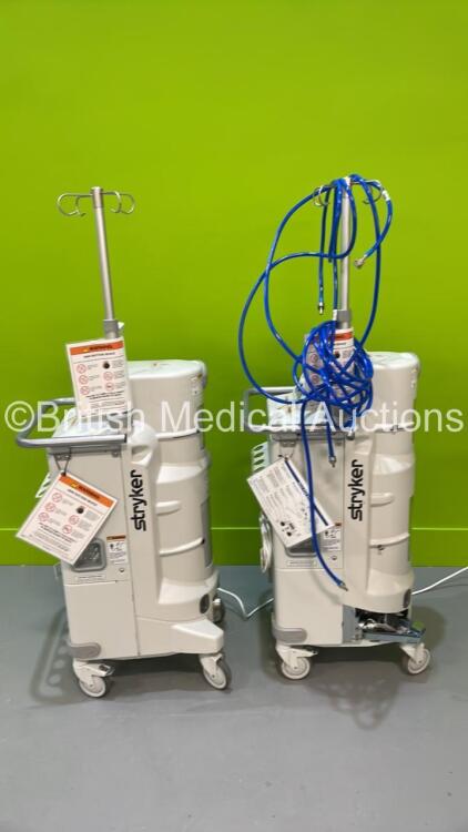 2 x Stryker Neptune 2 Ultra High Vacuum / High Flow Continuous Surgical ...