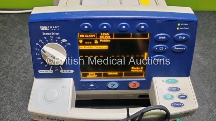 Agilent Heartstream XL Smart Biphasic Defibrillator (Powers Up ...