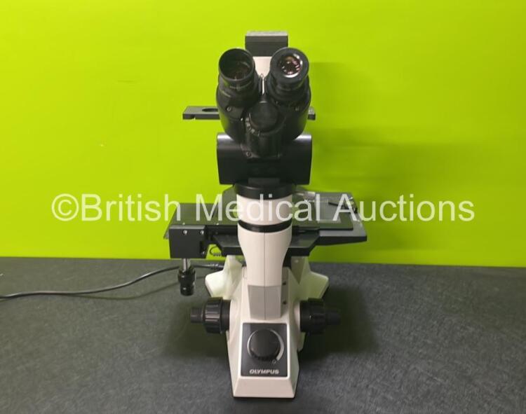 Olympus CKX41SF Benchtop Microscope with 2 x Eyepieces (1 x Missing ...