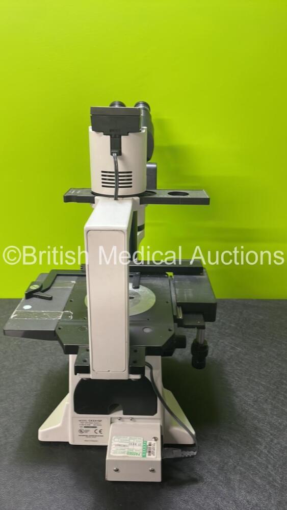 Olympus CKX41SF Benchtop Microscope with 2 x Eyepieces (1 x Missing ...