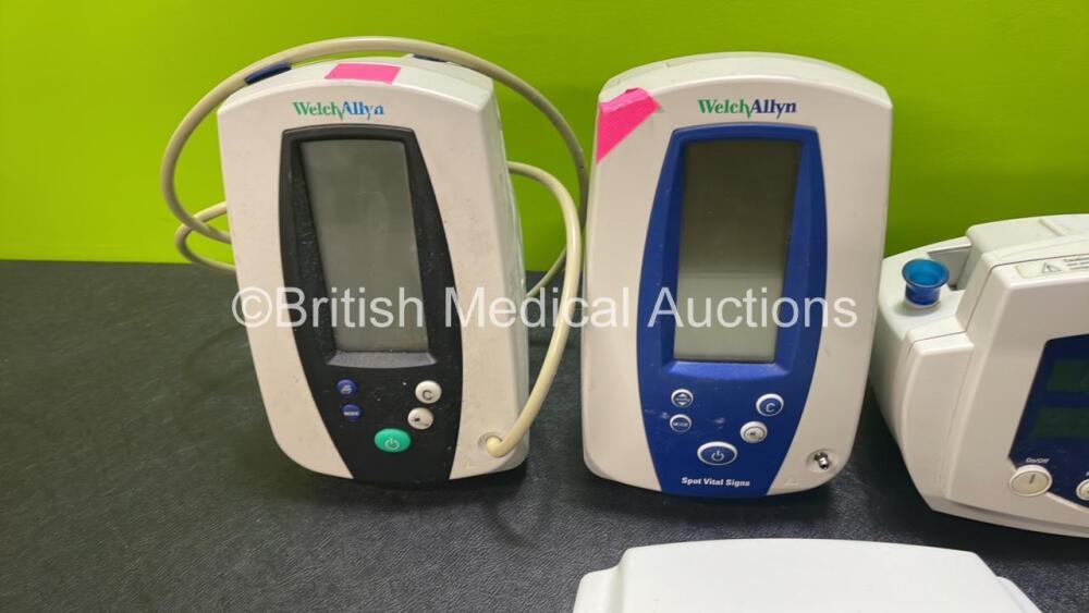 Job Lot Including 2 x Welch Allyn SPOT Vital Signs Monitors, 1 x Welch ...