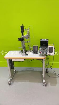 Haag Streit Bern BQ900 Slit Lamp with Binoculars, 2 x 12,5x Eyepieces ...