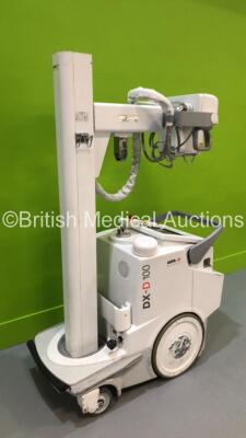 Agfa DX-D 100 Mobile X-Ray System Type 5411/050 (Powers Up - HDD ...