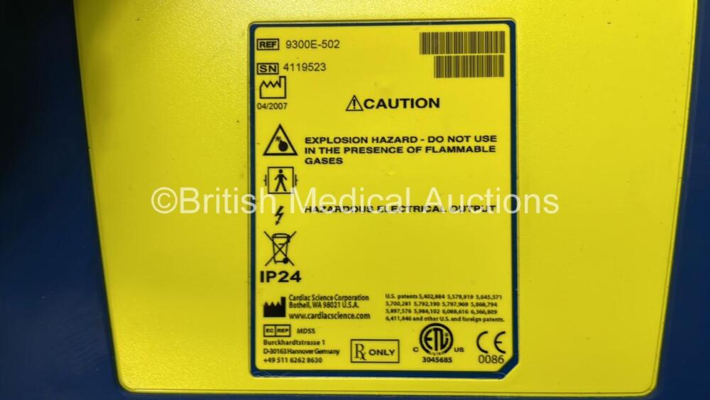 4 x Cardiac Science Powerheart AED G3 Automated External Defibrillators ...