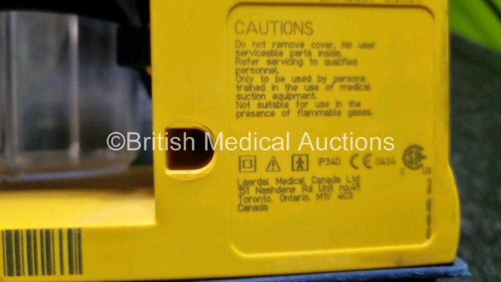 3 x Laerdal LSU Suction Units (2 x Power Up) with 3 x Suction Cups and ...