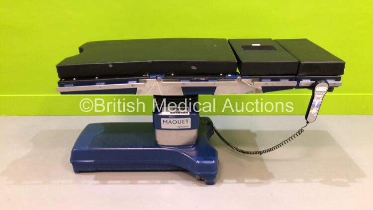 Maquet AlphaMaxx Electric Operating Table with Controller and Cushions ...