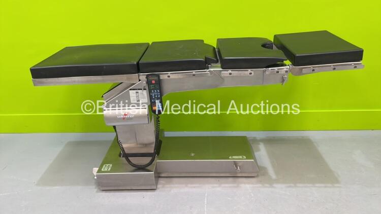 Schaerer Axis 600 Electric Operating Table with Cushions and Controller ...