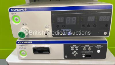 Olympus Stack System with Olympus OEV262H Monitor, Olympus UWIT-RX ...