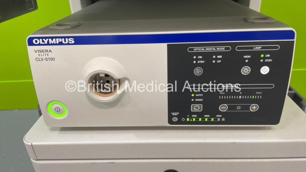 Olympus Stack System with Olympus OEV262H Monitor, Olympus UWIT-RX ...