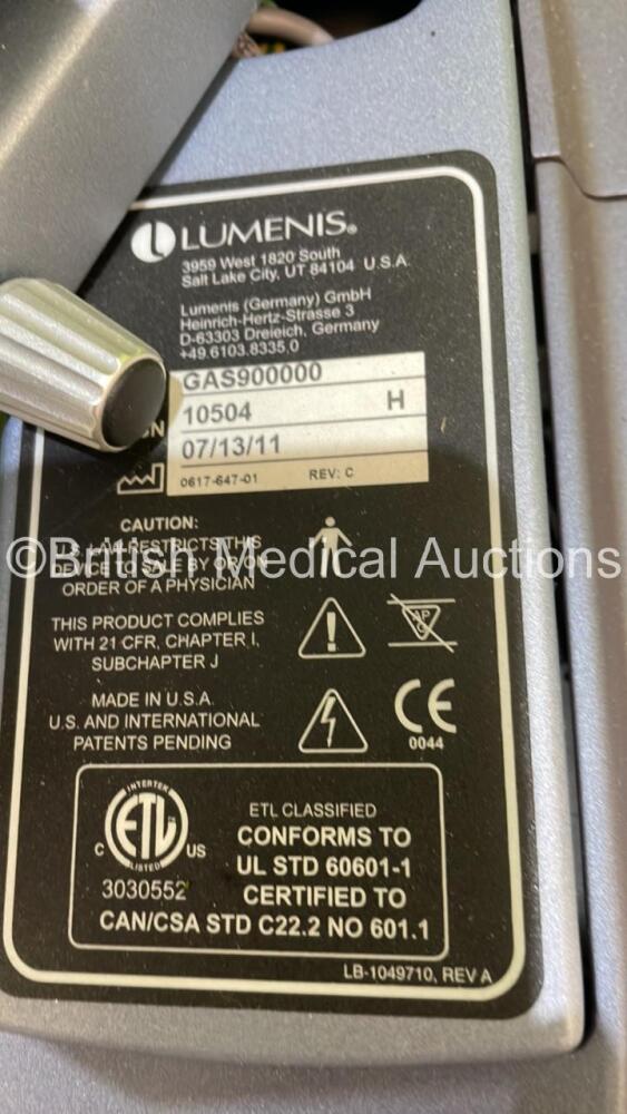 Lumenis Selecta Duet SLT/Yag Combo Laser Part Number GAS900000 ...