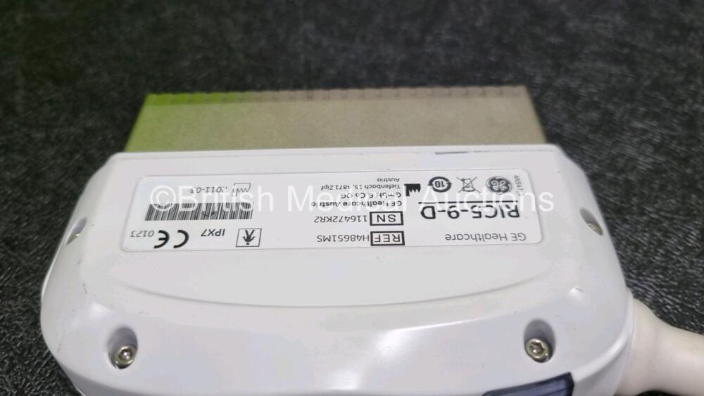 GE RIC5-9-D Ultrasound Probe/Transducer *Mfd 2011* (Untested, Small ...