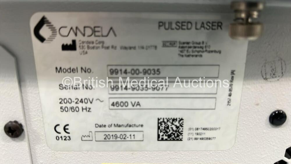 Candela GentleMax Pro Laser Treatment Machine Model No 9914-00-9035 For ...