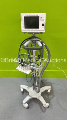 ivy BioMedical Cardiac Trigger Monitor 3150 on Stand with 3 Lead ECG ...